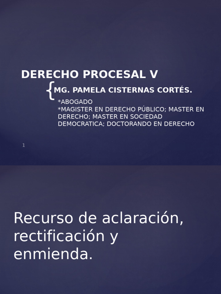 Derecho Procesal V Recurso Aire | PDF | Ley procesal | Gobierno
