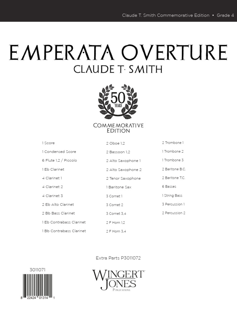 Emperata Overture Score 1 | PDF