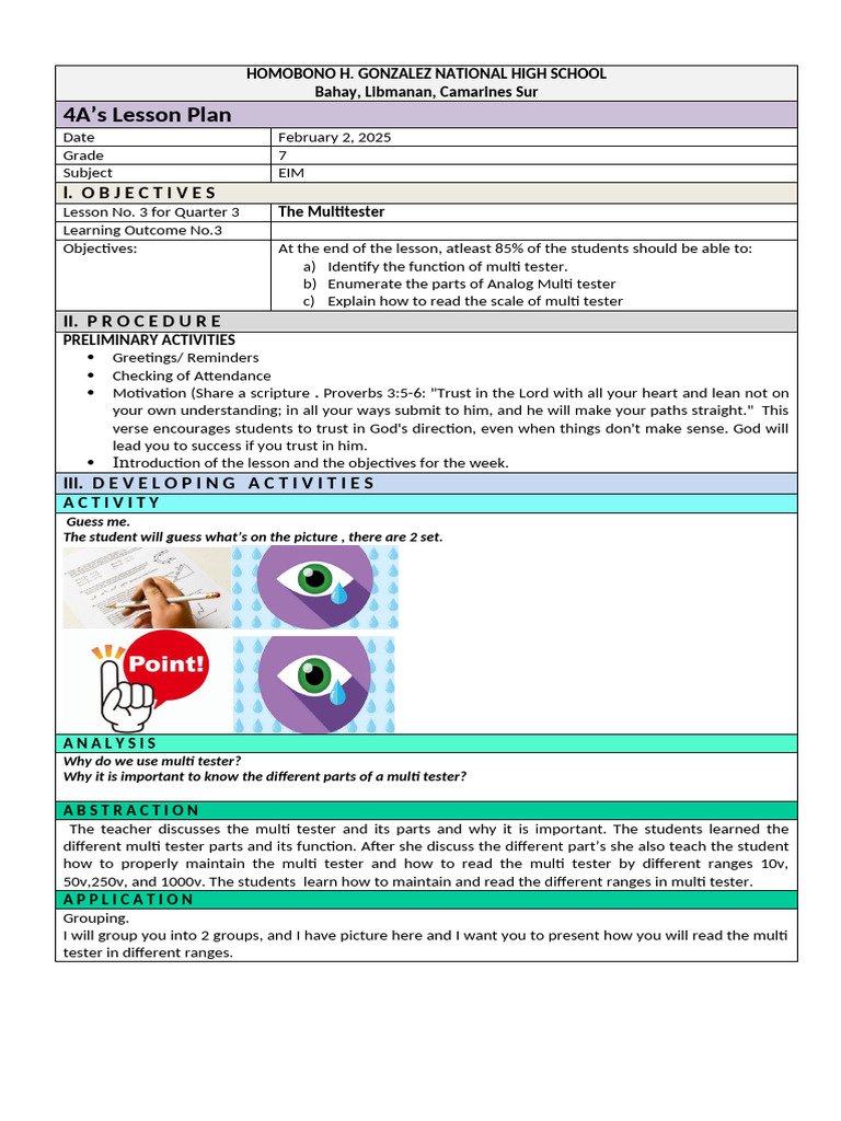DLP lesson 4 g8 | PDF