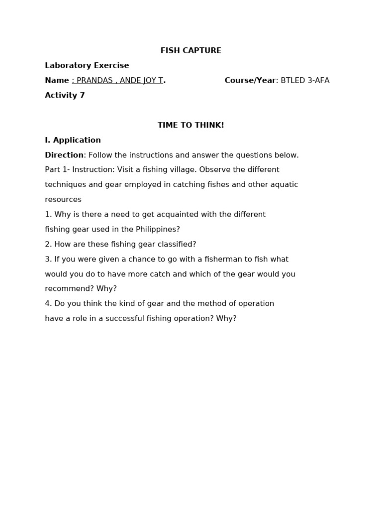 Laboratory Exercise 7 | PDF