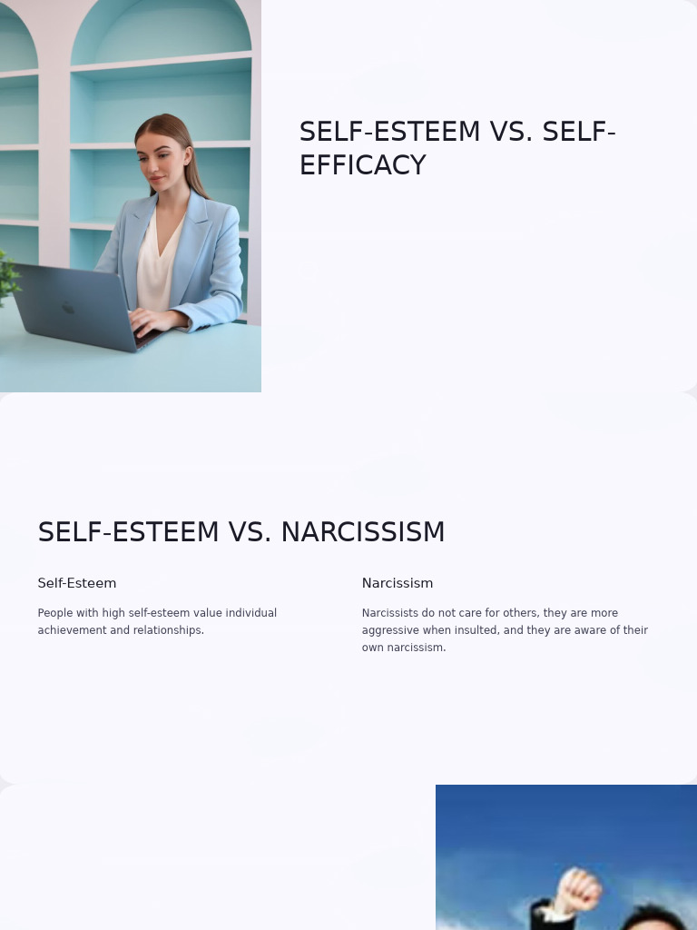 SELF-ESTEEM-VS-SELF-EFFICACY (1) | PDF | Self Esteem | Self Efficacy