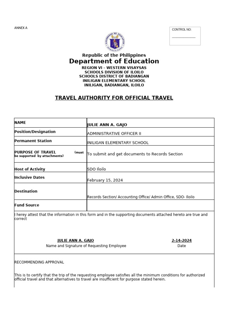 Locator-Slip Att Iniliganes | PDF | Government