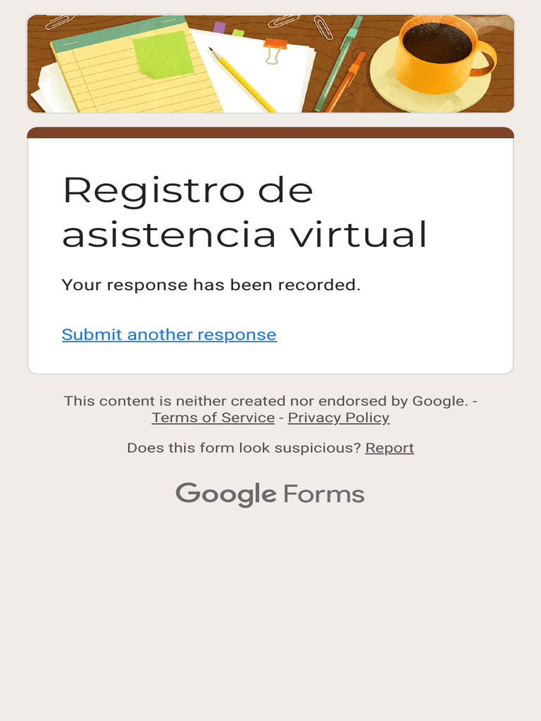 Registro de Asistencia Virtual | PDF