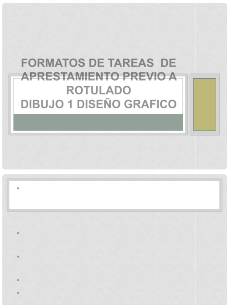 Formatos de Tareas de Aprestamiento Previo A Rotulado | PDF