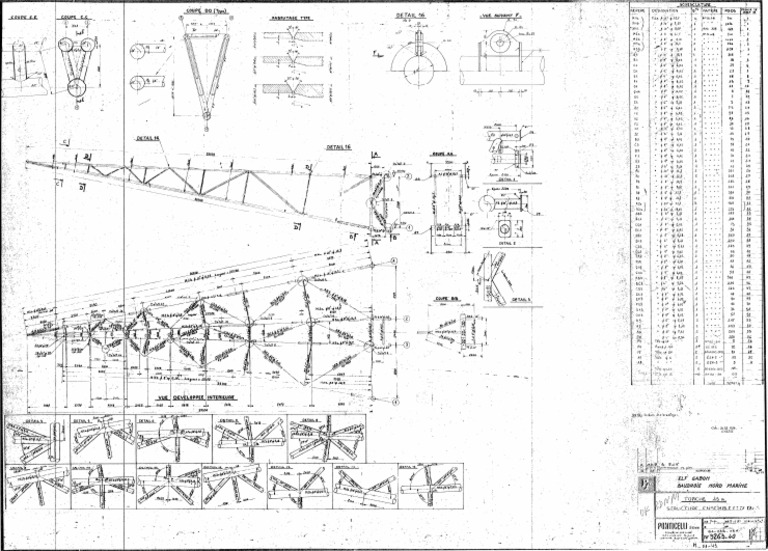 Torche 45 M - Structure - Ensemble Et Details | PDF