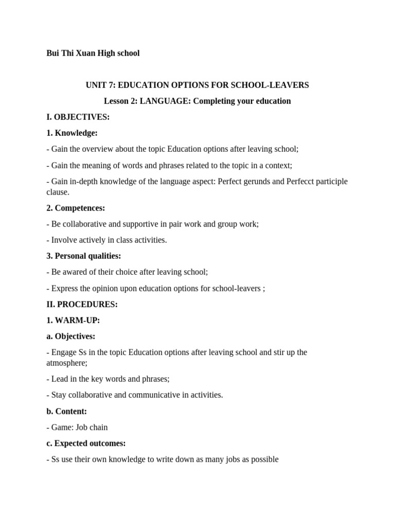 UNIT 7_Lesson 1_Getting started | PDF | Perfect (Grammar) | Grammar