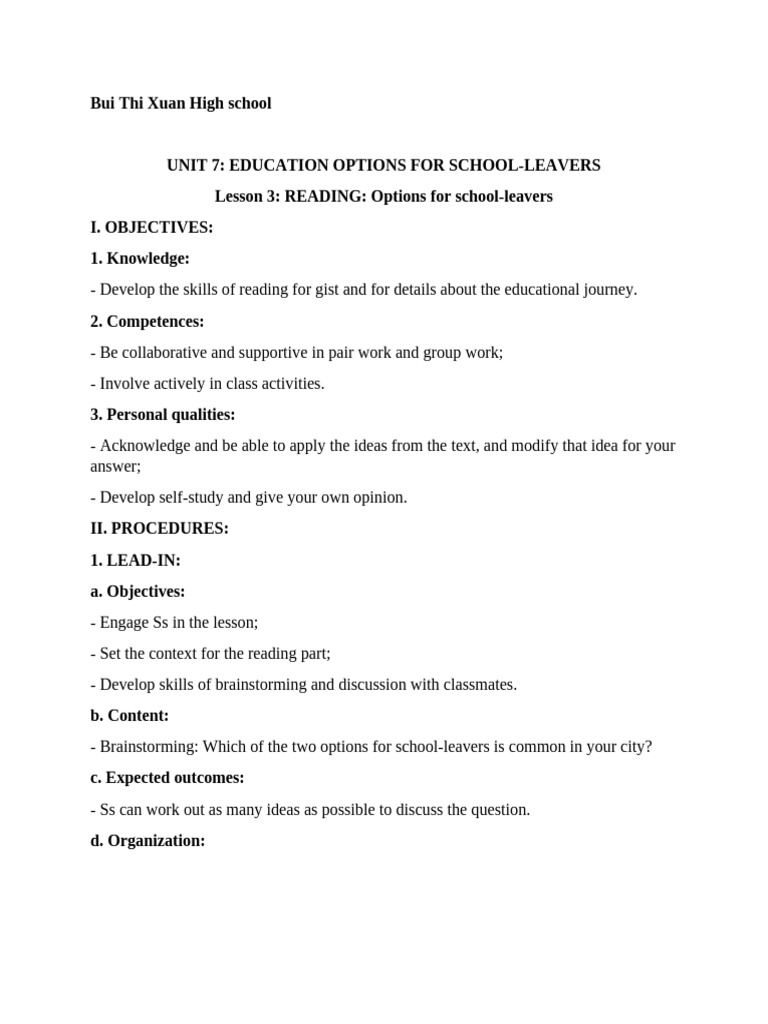 UNIT 7 - Lesson 3 - Reading | PDF | Cognitive Psychology | Cognition