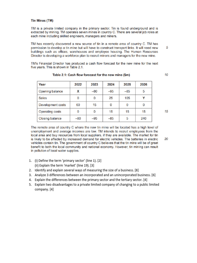 Y11 Business Ut 1 Draft | PDF
