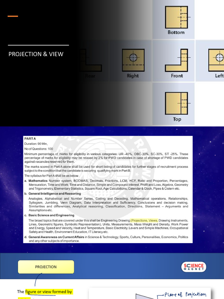 263 Engineering Drawing Projection &view Part 1 @seriesbad | PDF ...