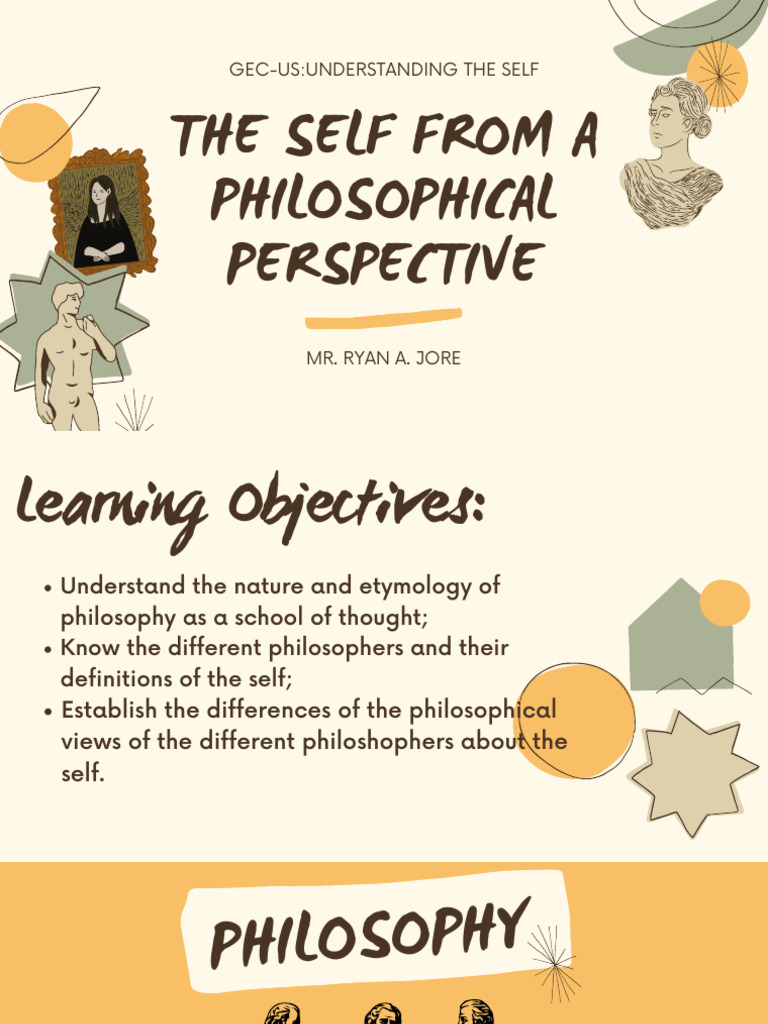 The Self in A Philosophical Perspective | PDF | Soul | René Descartes