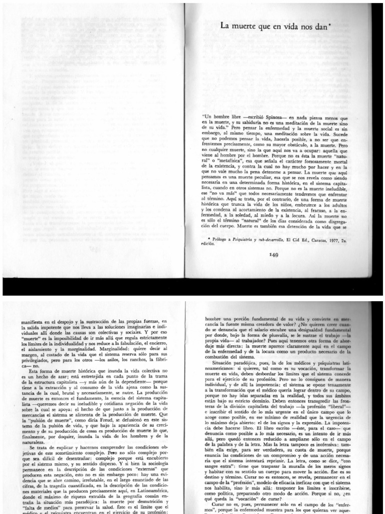 La Muerte en Vida | PDF