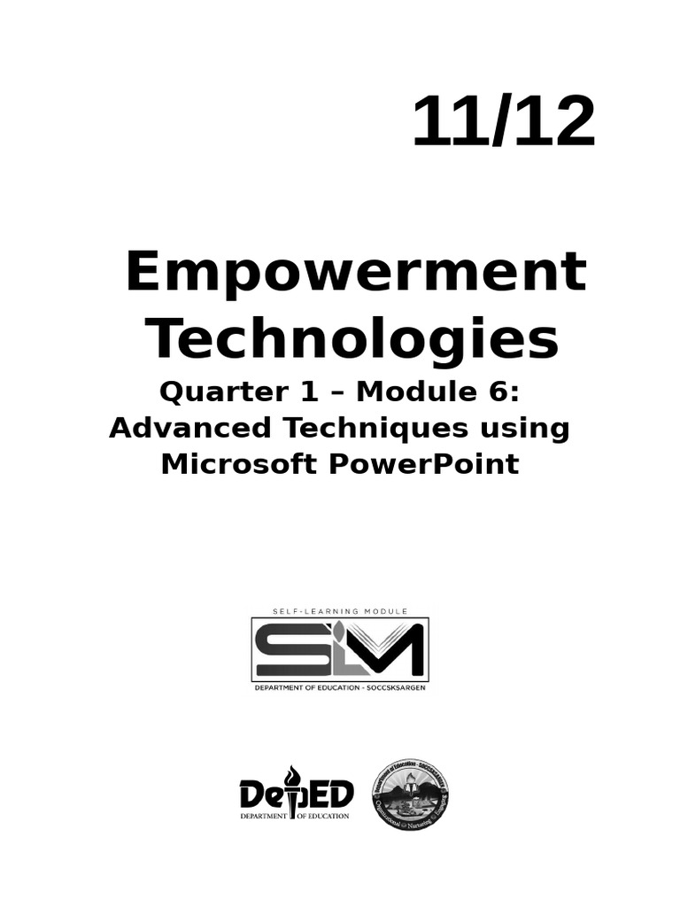 ETech_Q1_M6 | PDF | Hyperlink | Software