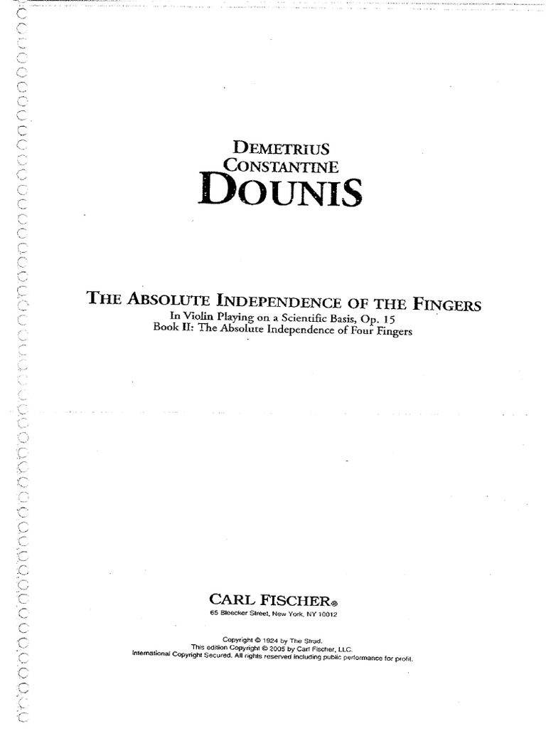 Dounis | PDF