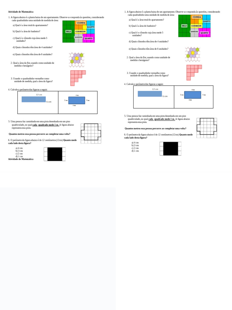 Atividade 6 Ano | PDF
