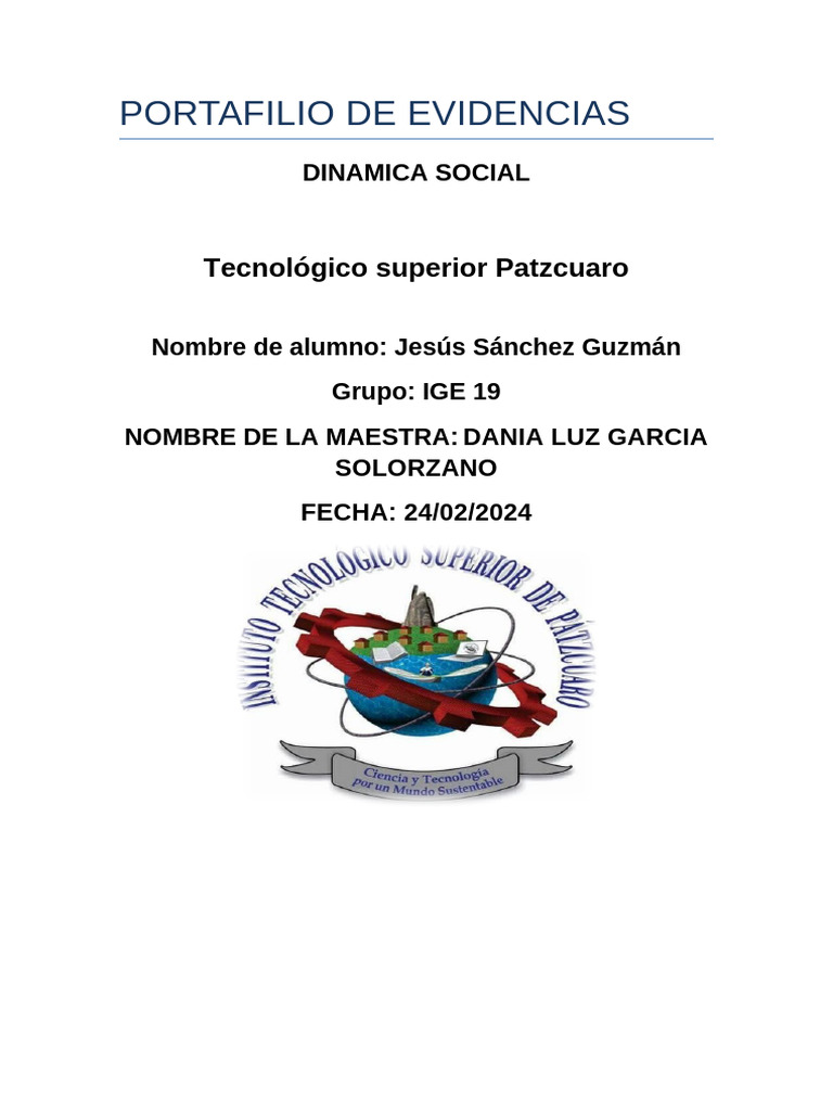 PORTAFILIO DE EVIDENCIAS | PDF