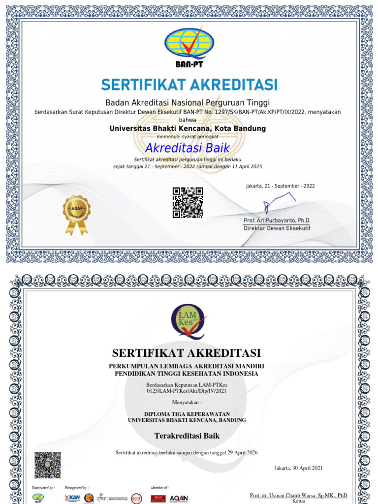 Sertifikat Akreditasi Ubk Marisanurmeliani 3 | PDF