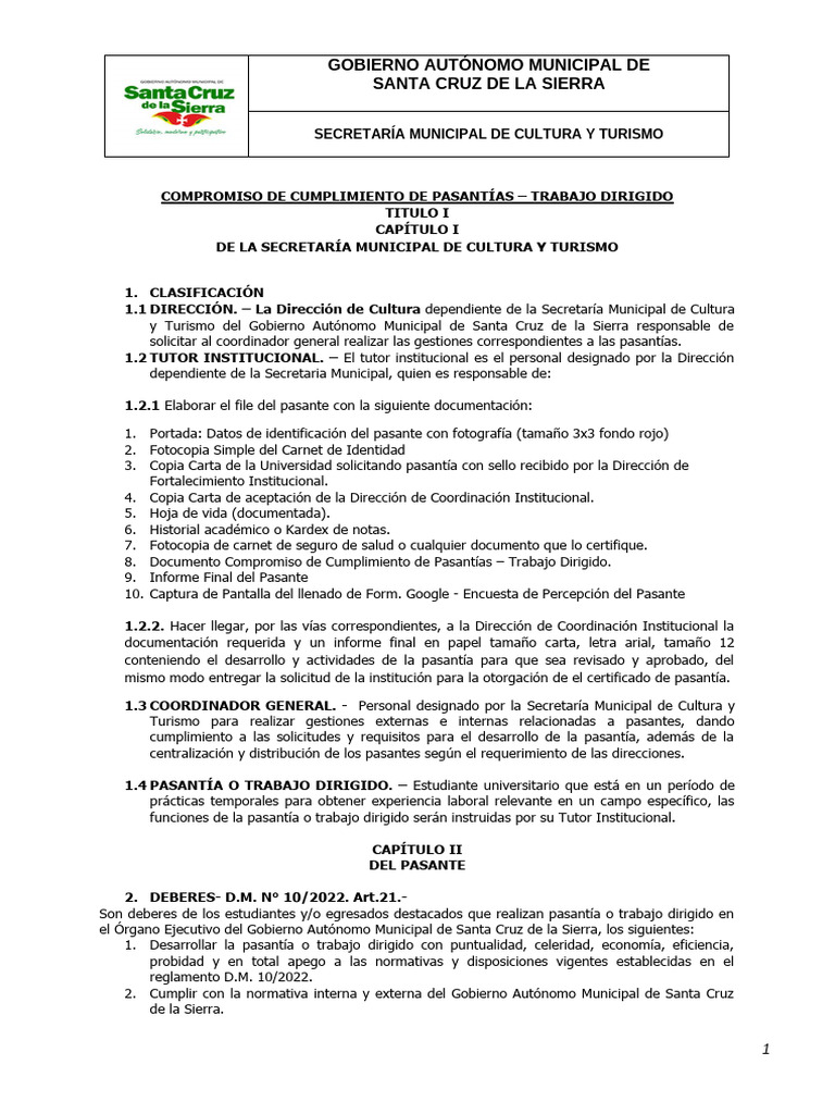 Centro Cultural Villa 1 Mayo Laura Condori Chambi - Compromiso | PDF