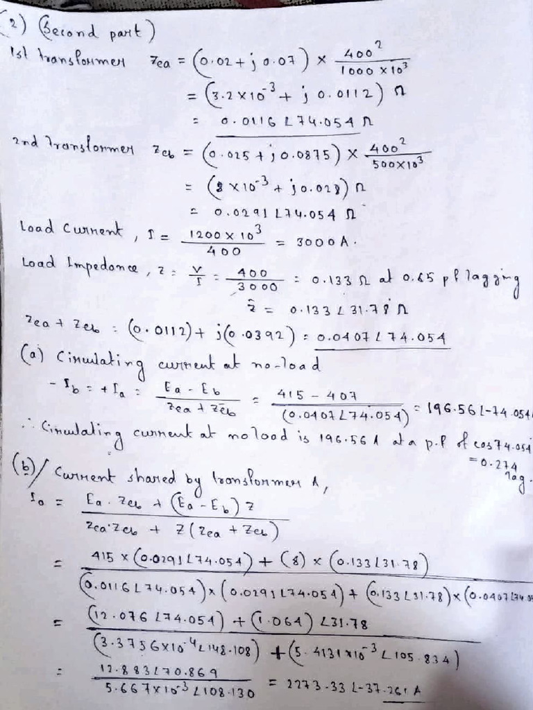 Tutorial 2 Solutions - Question 2 and 3 | PDF