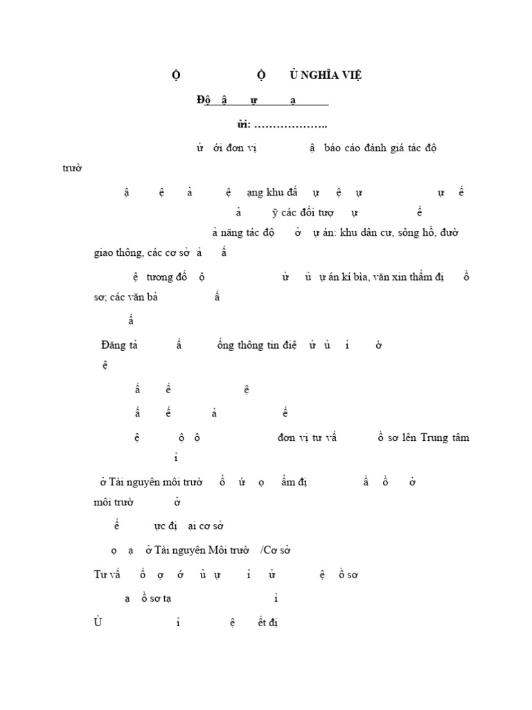 Quy trình lập ĐTM KCN | PDF