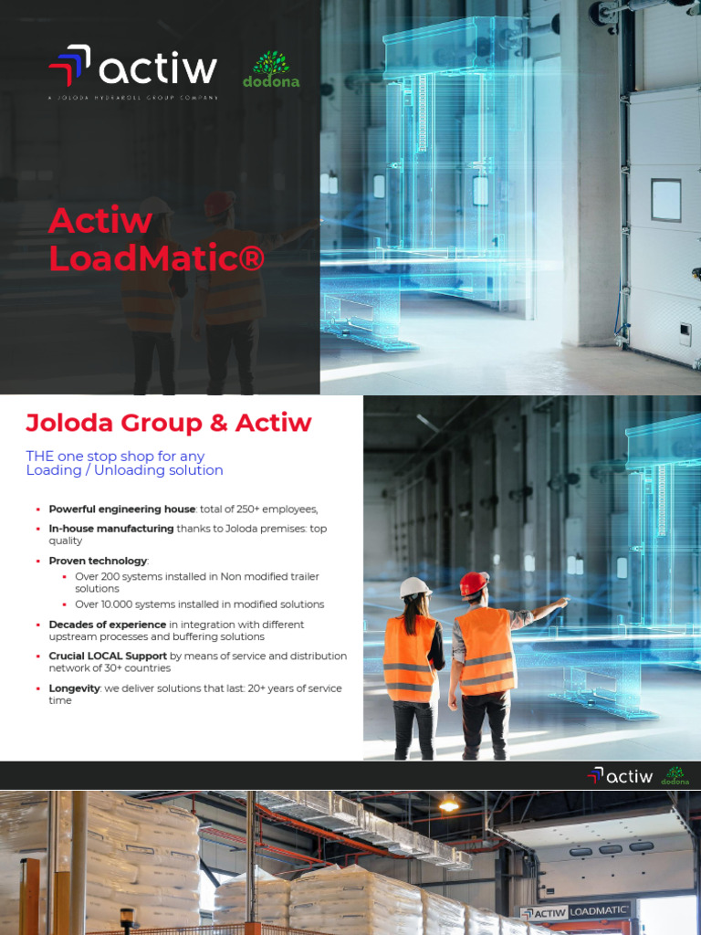 Actiw - LoadMatic - Benefits - Presentación Dodona | PDF | Pallet ...