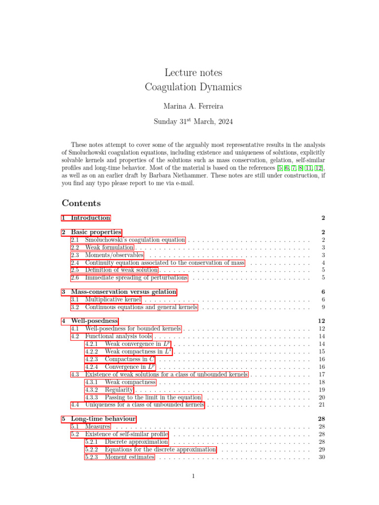 lectureNotes_coag_MF_2023 | PDF | Mathematics | Mathematical Physics