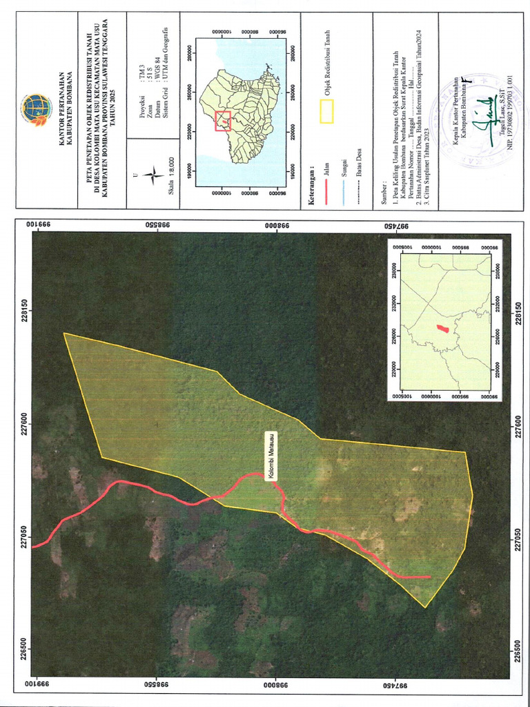Peta Tora Desa Kolombi Mata Usu | PDF