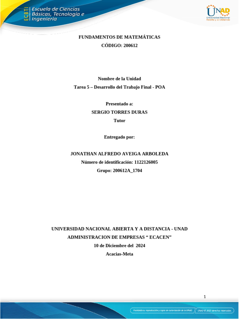 Tarea 5 Aveiga Jonathan | PDF | Ecuaciones | Álgebra