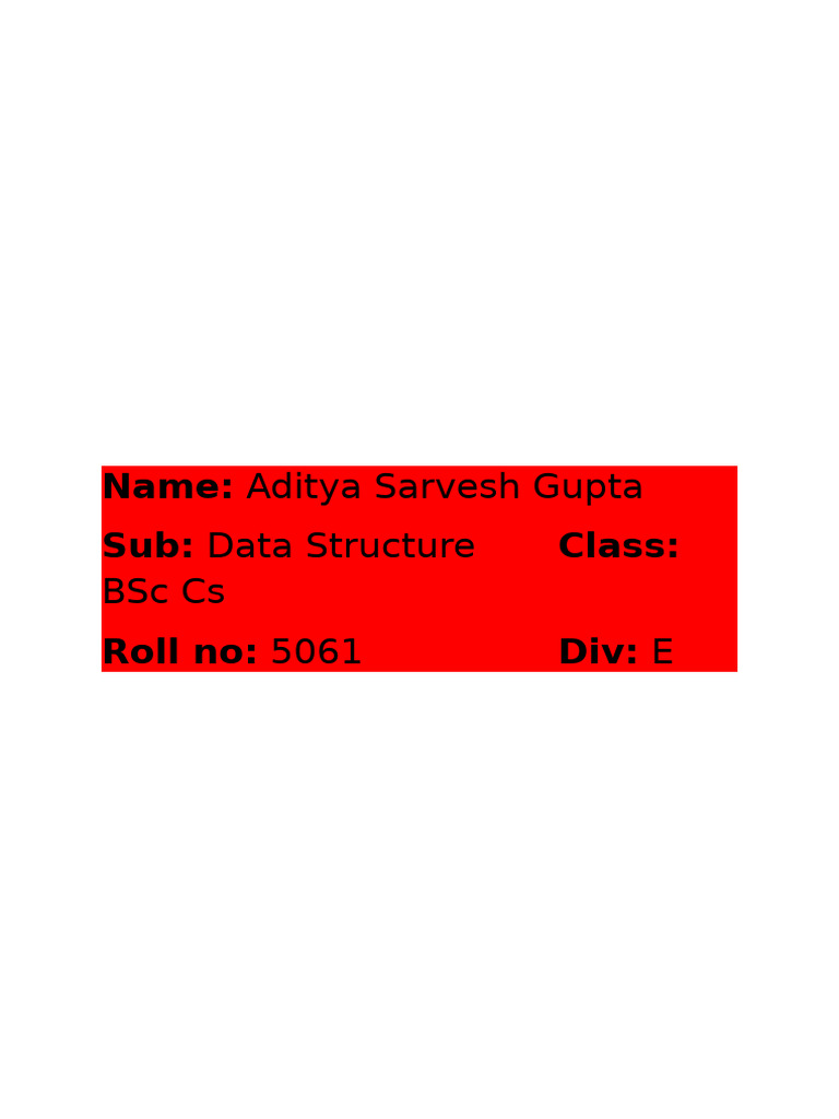5061adityagupta Pdf Algorithms And Data Structures Algorithms 9294