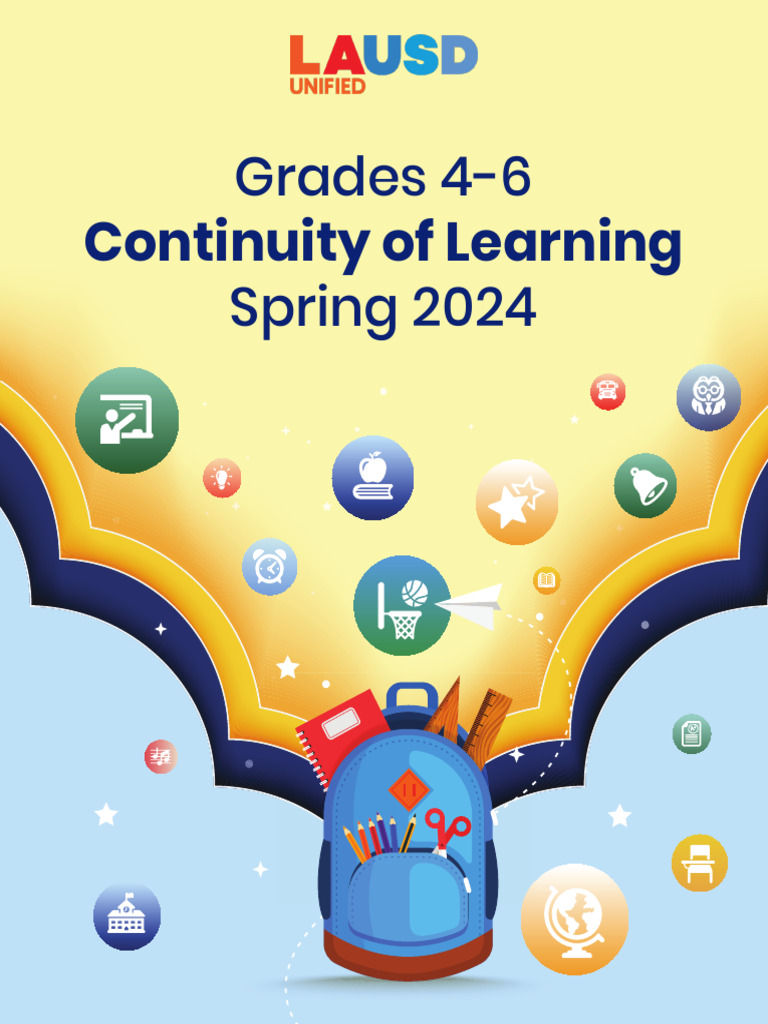LAUSD Continuity of Learning - Spring 24 Grades 4th - 6th-Combined ...