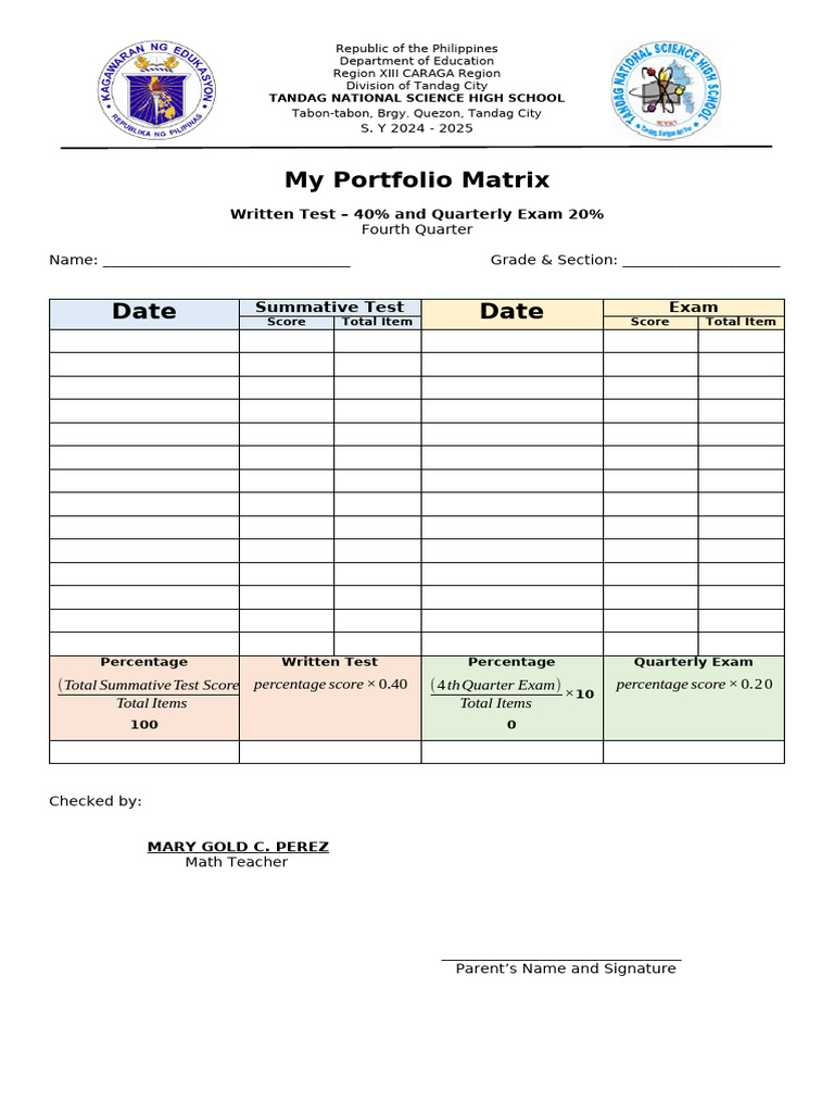 Student Performance Tracker | PDF