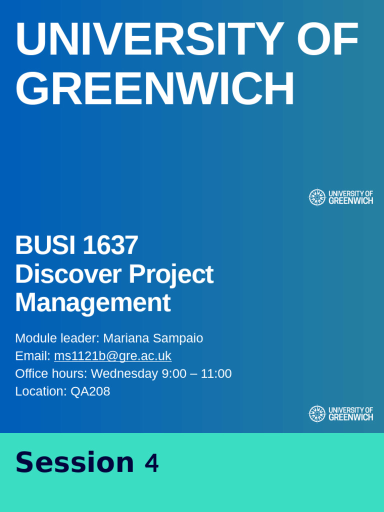 Session 4 - Business Rationale and Project Objectives | PDF | Project ...