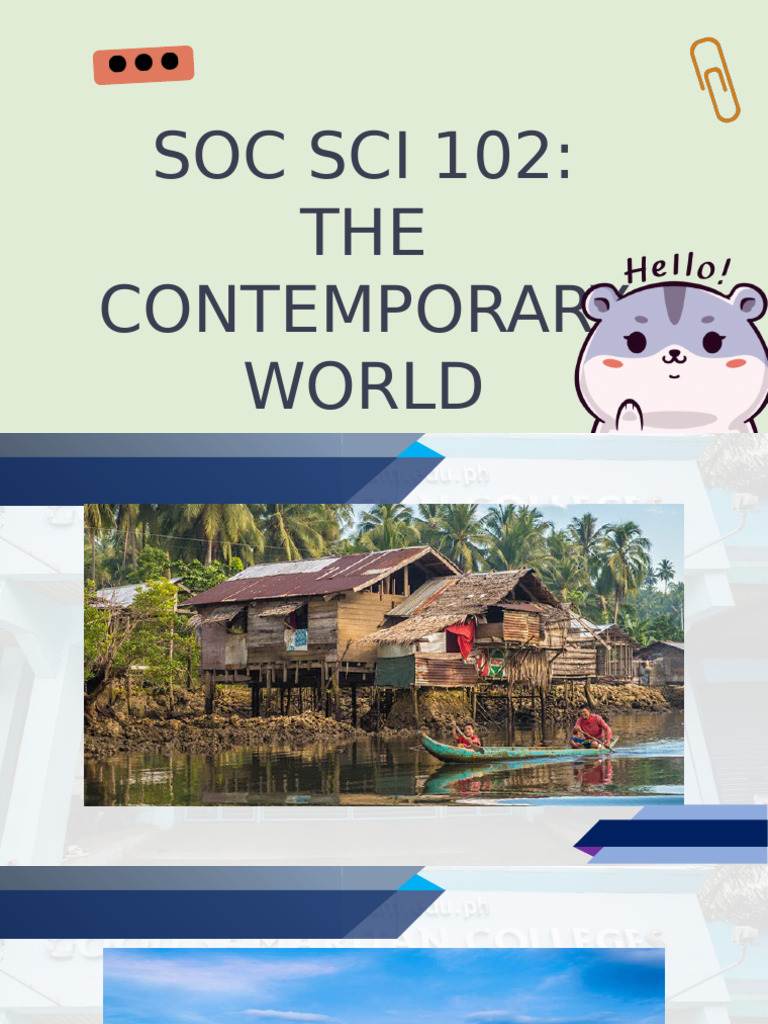 soc-sci-102-wk1 | PDF | Globalization | Liberal Arts Education