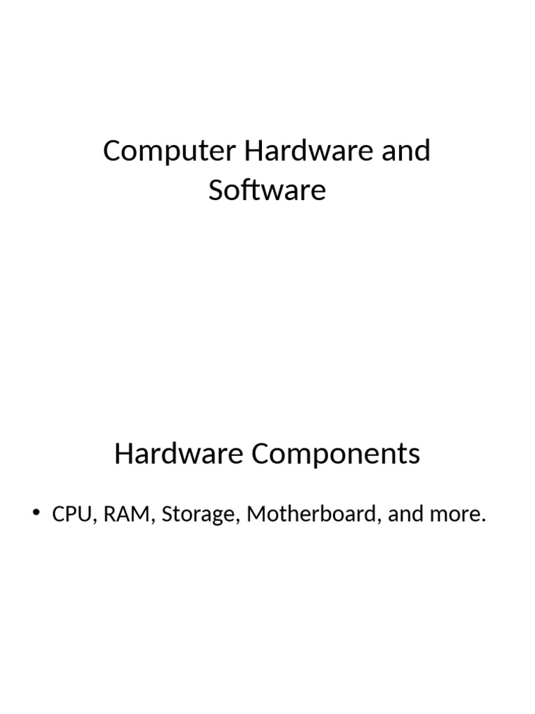 Computer_Hardware_and_Software | PDF