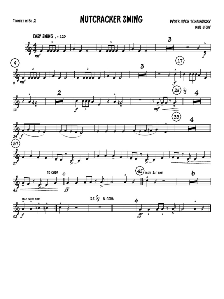NUTCRACKER - Trumpet in Bb 2 | PDF