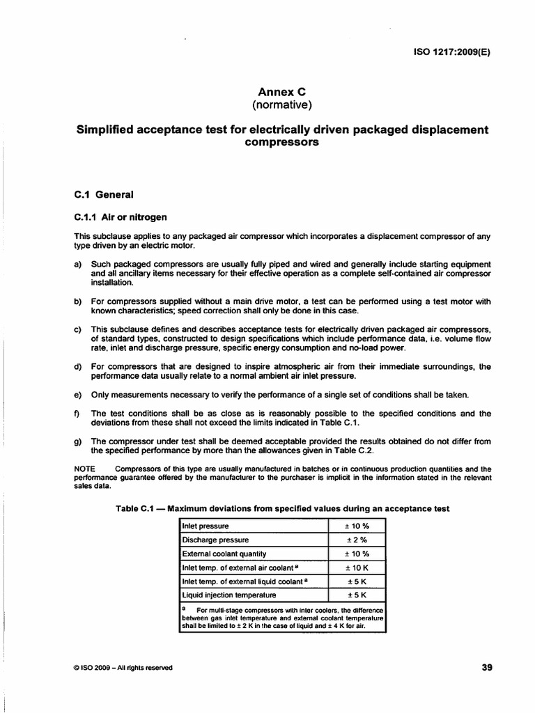 ISO 1217 - 2009 (E) Anexo C | PDF
