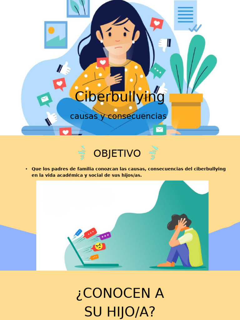 Ciberbullying 6C | PDF | Acoso cibernético | Violencia
