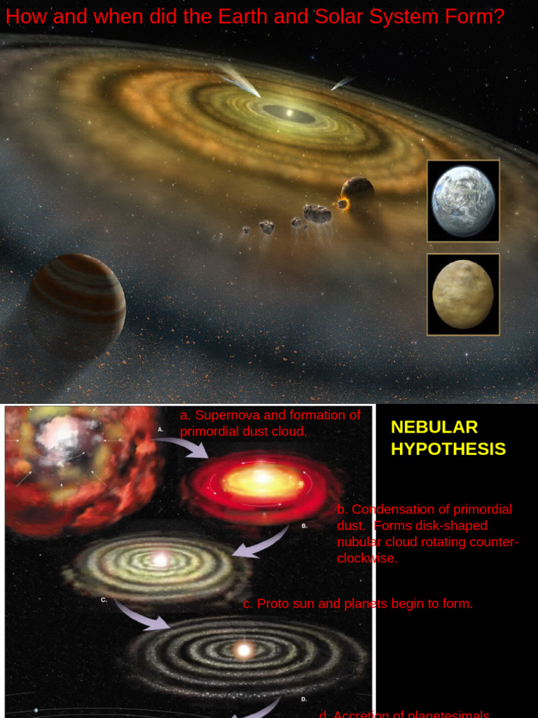 2 Presentation Evol Earth | PDF | Planetary Core | Earth
