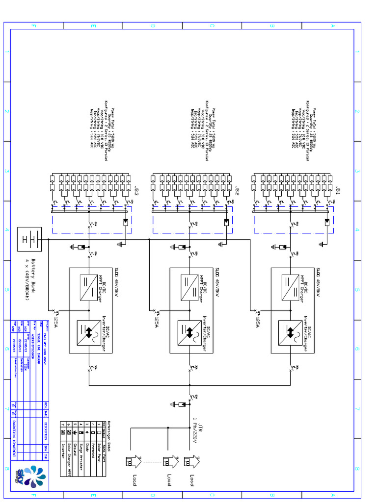 1.Single Line Diagram | PDF