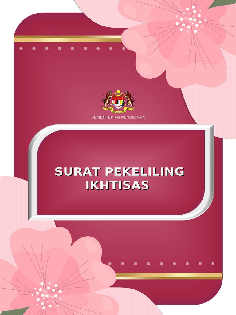 2) Surat Pekeliling Ikhtisas | PDF