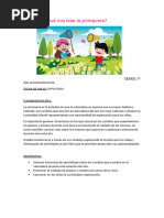 PROYECTO Las Plantas y La Primavera | PDF | Plantas