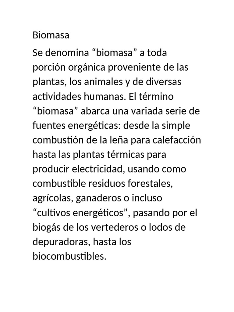 Biomasa y Biocombustibles | PDF | Luna | Biomasa