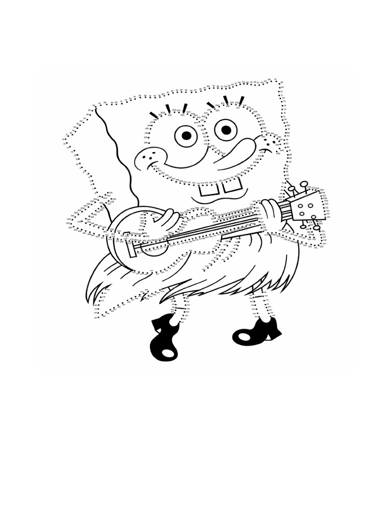 Spongebob Dot To Dot Printables - 277969.jpg | PDF