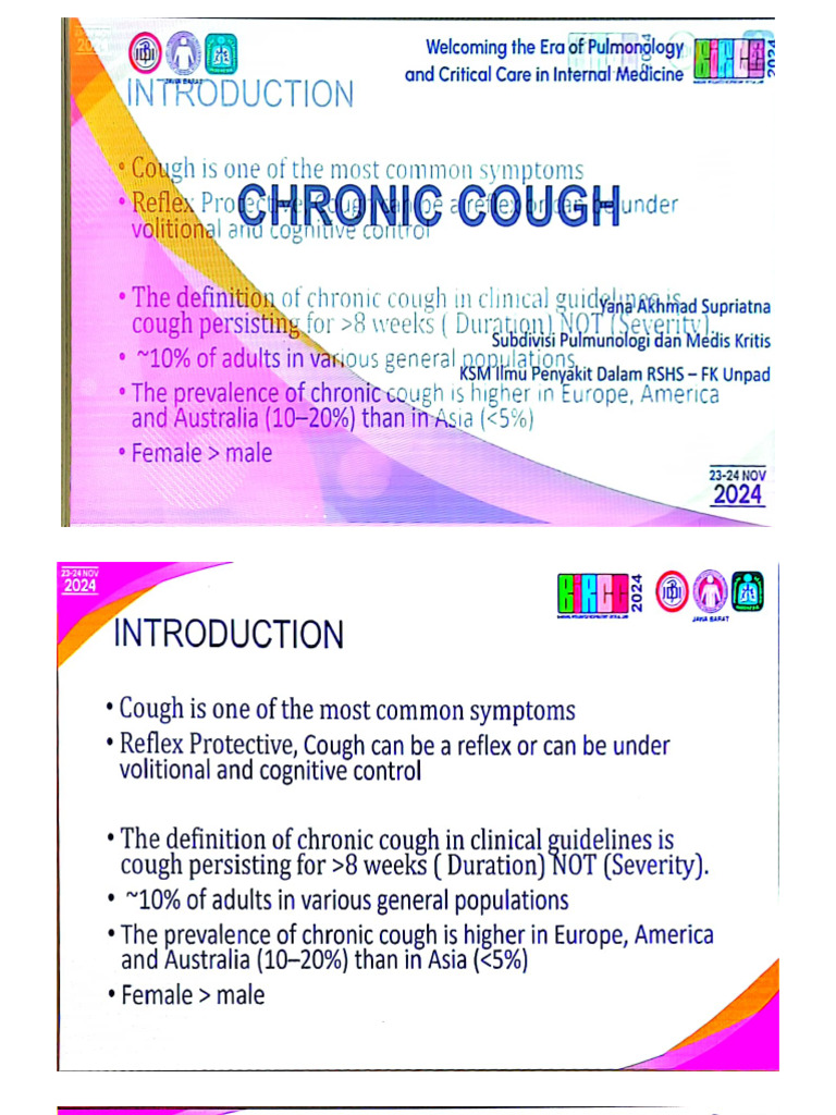 Chronic Cough | PDF