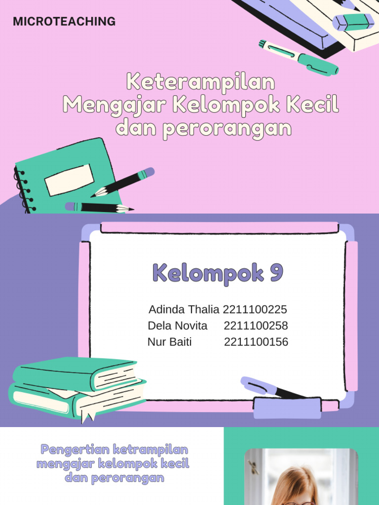Kel.9 PPT Microteaching | PDF