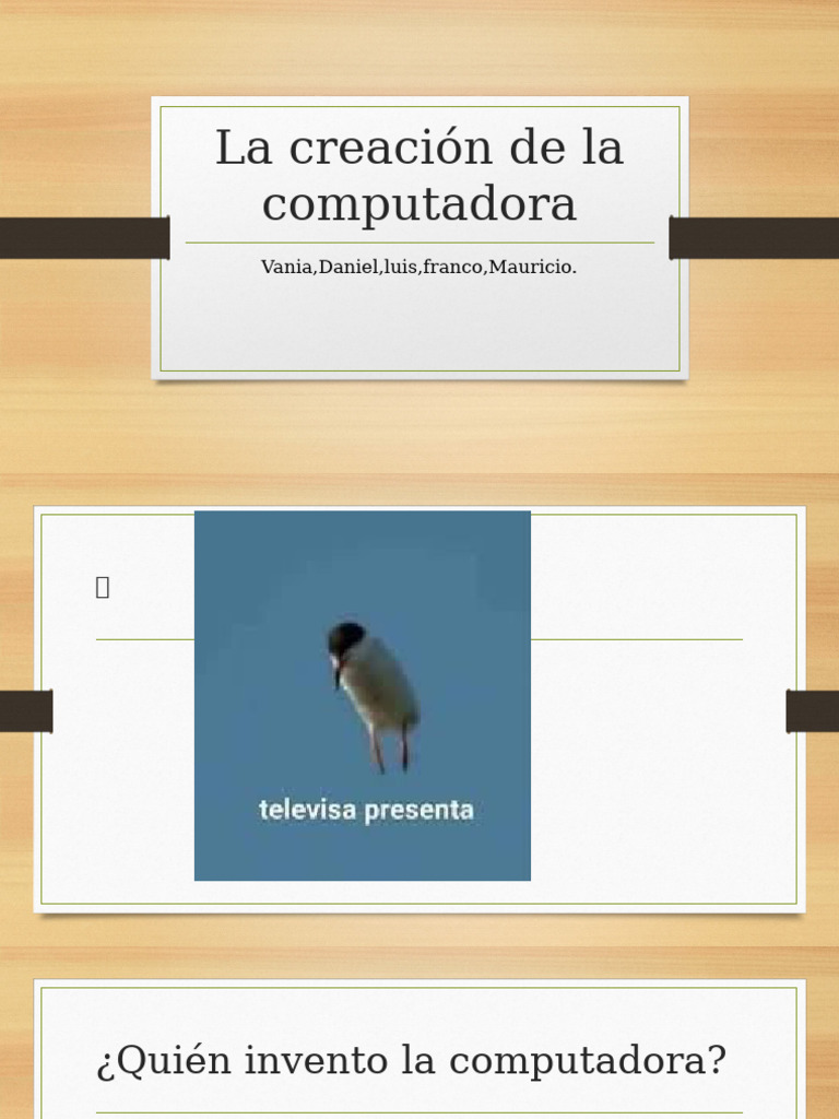 La Creación de La Computadora | PDF | Informática | Ciencias de la ...