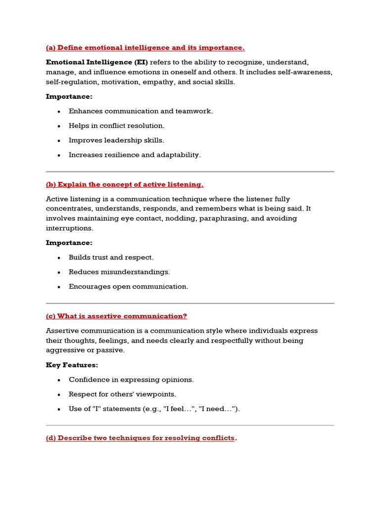 Soft Skill 2023 | PDF | Leadership | Emotional Intelligence