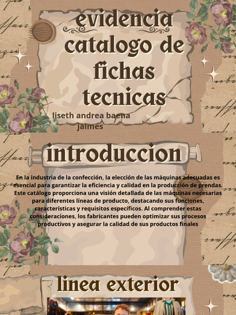 Evidencia GA5 290601216 AA2 EV01 Catálogo fichas técnicas | PDF