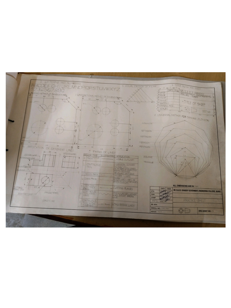 EGD Sheet 1 To 8 | PDF