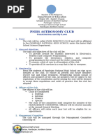 Football Club Constitution Template | PDF | Social Equality | Committee