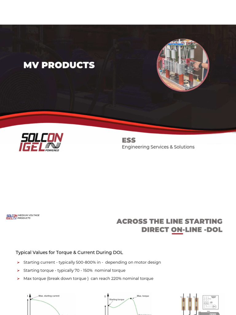 Solcon Medium Voltage Soft Starters | PDF | Voltage | Pump